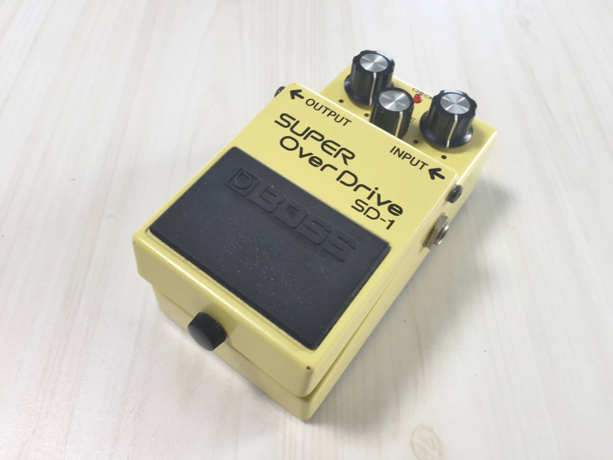 BOSS SD-1 日本製 SUPER OverDrive 4558DD 艶あり搭載 85年製(オーバードライブ)｜売買されたオークション情報、yahooの商品情報をアーカイブ公開 ...