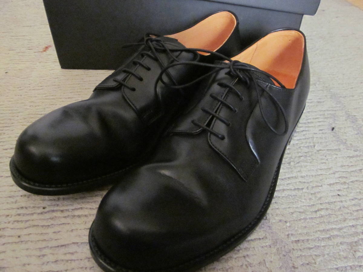 品 PADRONE DERBY PLAIN TOE SHOES ダービープレーントゥシューズ 41 26.5 黒(26.5cm)｜売買されたオークション情報、yahooの商品情報をアーカイブ ...