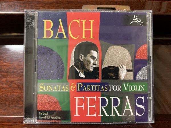 J.S.バッハ 無伴奏ヴァイオリンのためのソナタとパルティータ全曲 クリスチャン フェラス Bach Sonata & Partitas ...