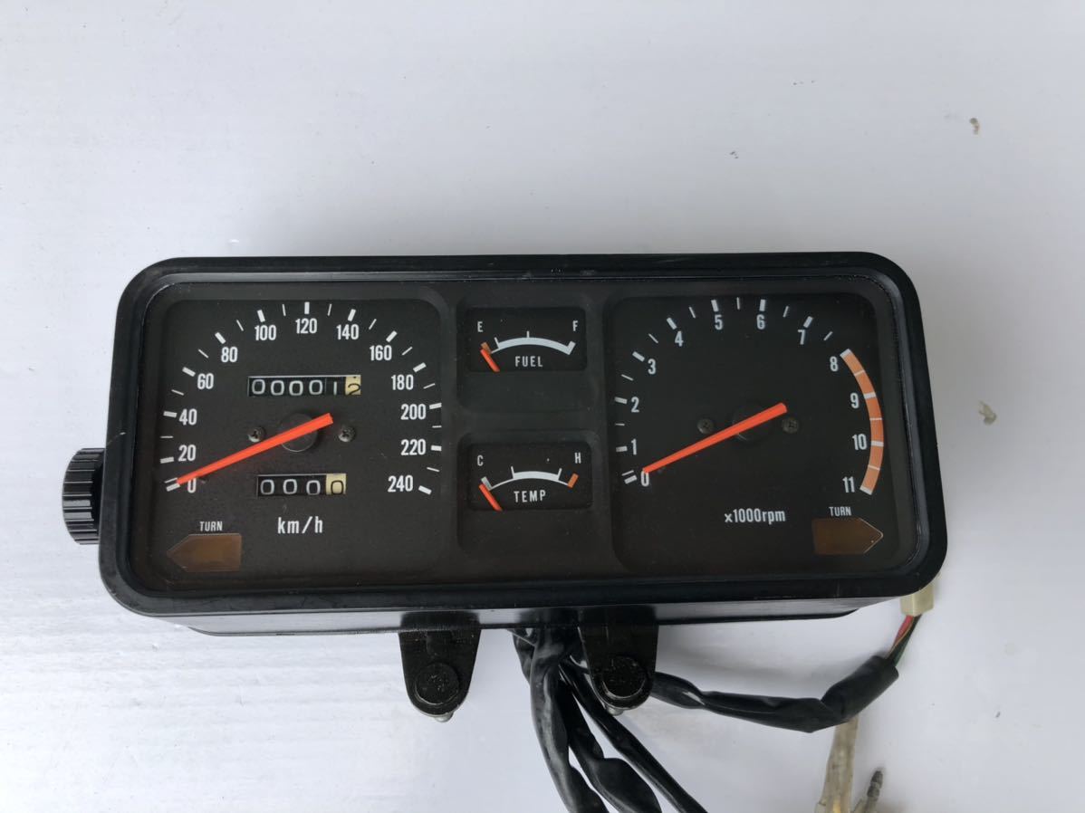 彡Z1300 KZ1300 ZG1300 240Kmスケール メーターASSY 分解清掃調整済み(カワサキ用)｜売買されたオークション情報 ...