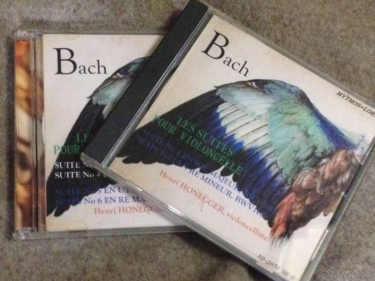 MYTHOS GHーG版 アンリ オネゲル Bach無伴奏チェロ組曲3CD NR-2070~72 GH-G おまけ有り 盤面極上 HenriHonegger(器楽)｜売買されたオークション情報 ...