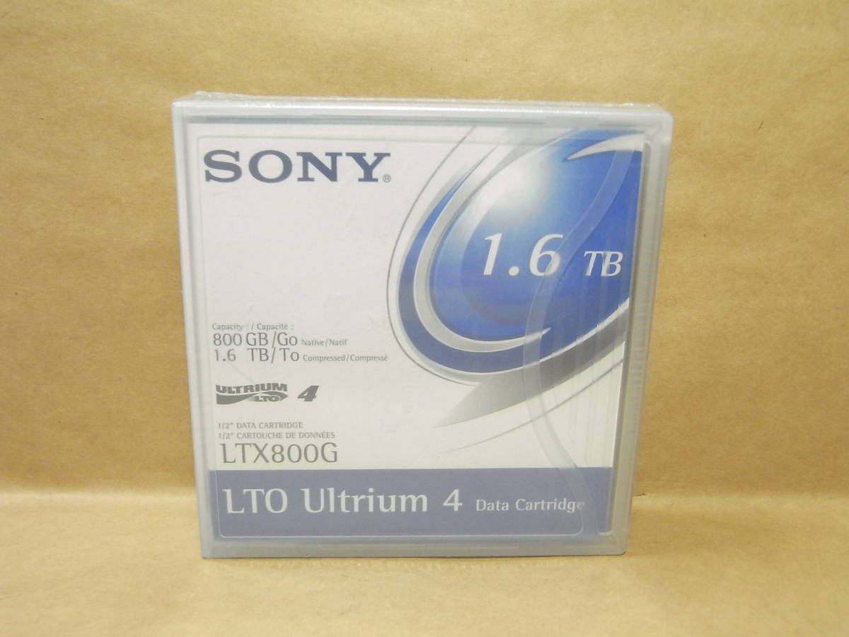 送料188円 SONY ULTRIUM LTO 4 LTX800G 1.6TB データカートリッジ 型番LTX800GR(記録用ディスク ...