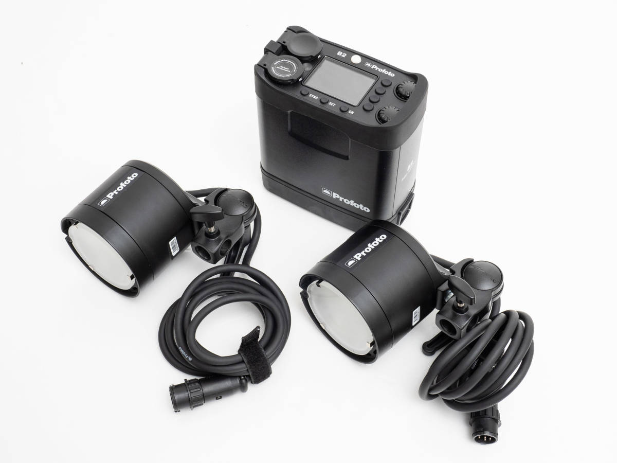 プロフォト Profoto B2 250 Air TTL 2灯キット 3m延長ケーブル付き バッテリー2本(フラッシュ)｜売買された ...