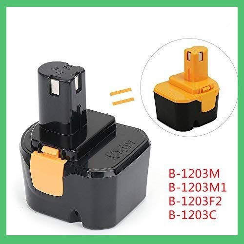 売筋 REEXBON Ryobi リョービ 12V バッテリー B-1203M1 B-1203F2 B-1203T 電池パック対応 互換 ...