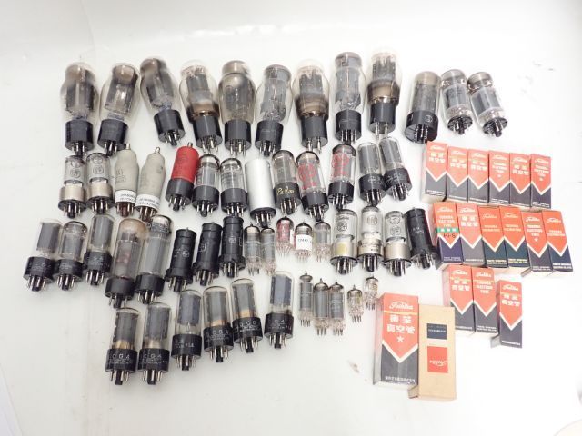 有り 真空管おまとめ 70本 JJ GZ34S Mullard ME1400 東芝 6AS7G 等 5B3EC-8(真空管)｜売買された ...