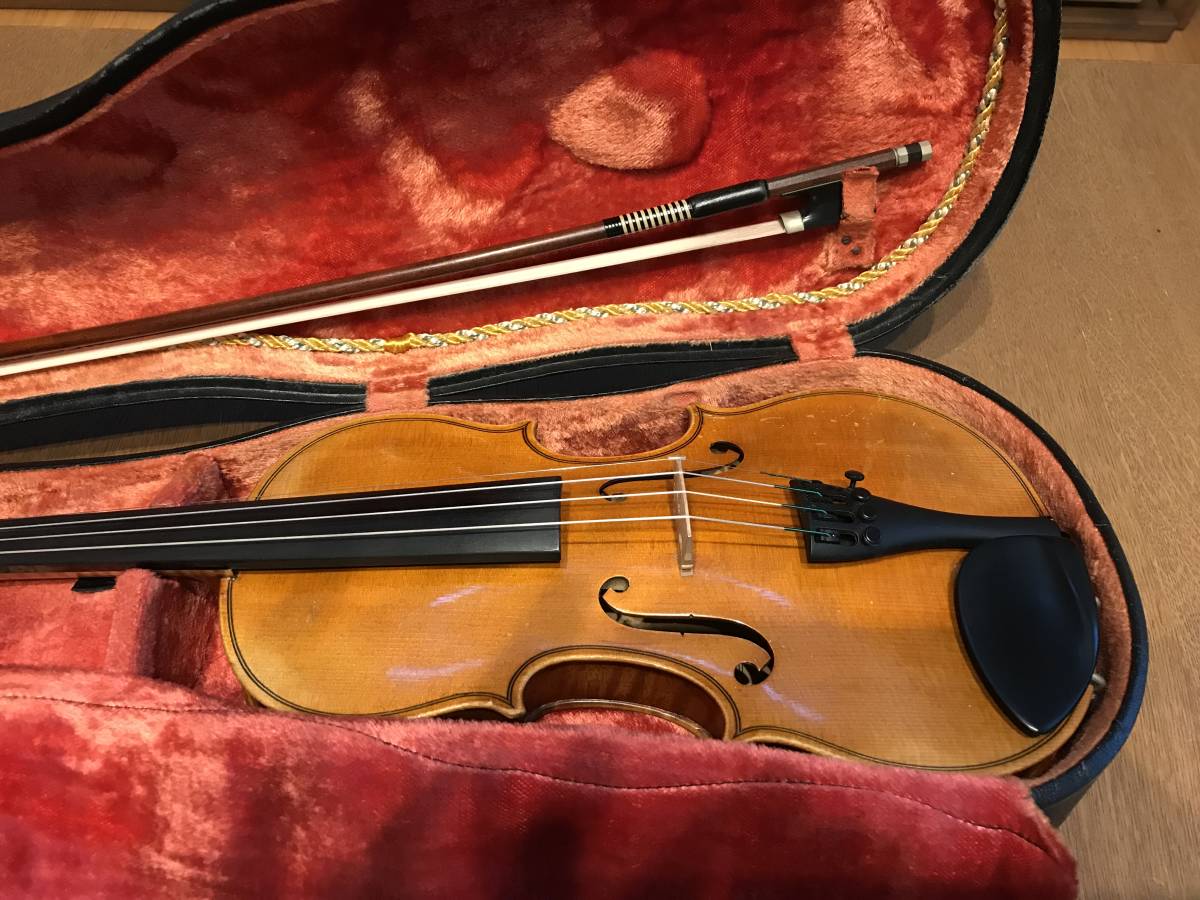 KARL HOFNER ハンドメイド マスターバイオリン KH200 200番 カール ヘフナー 1/2 分数バイオリン ケース+弓付き ...