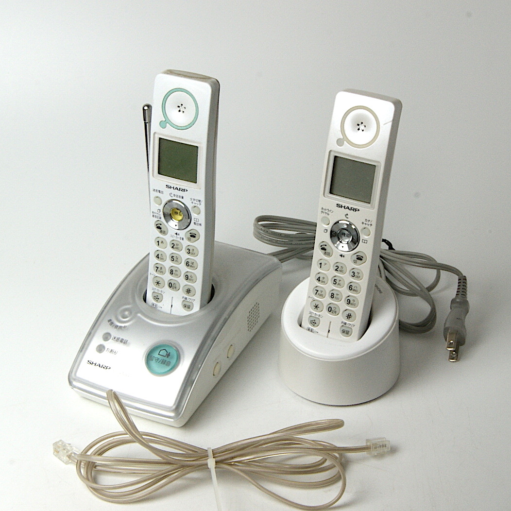 P0199 シャープ 電話機 親機CJ-V10CL 子機CJ-KS50 セット(電話機一般)｜売買されたオークション情報、yahooの商品情報をアーカイブ公開 - オークファン（aucfan.com）