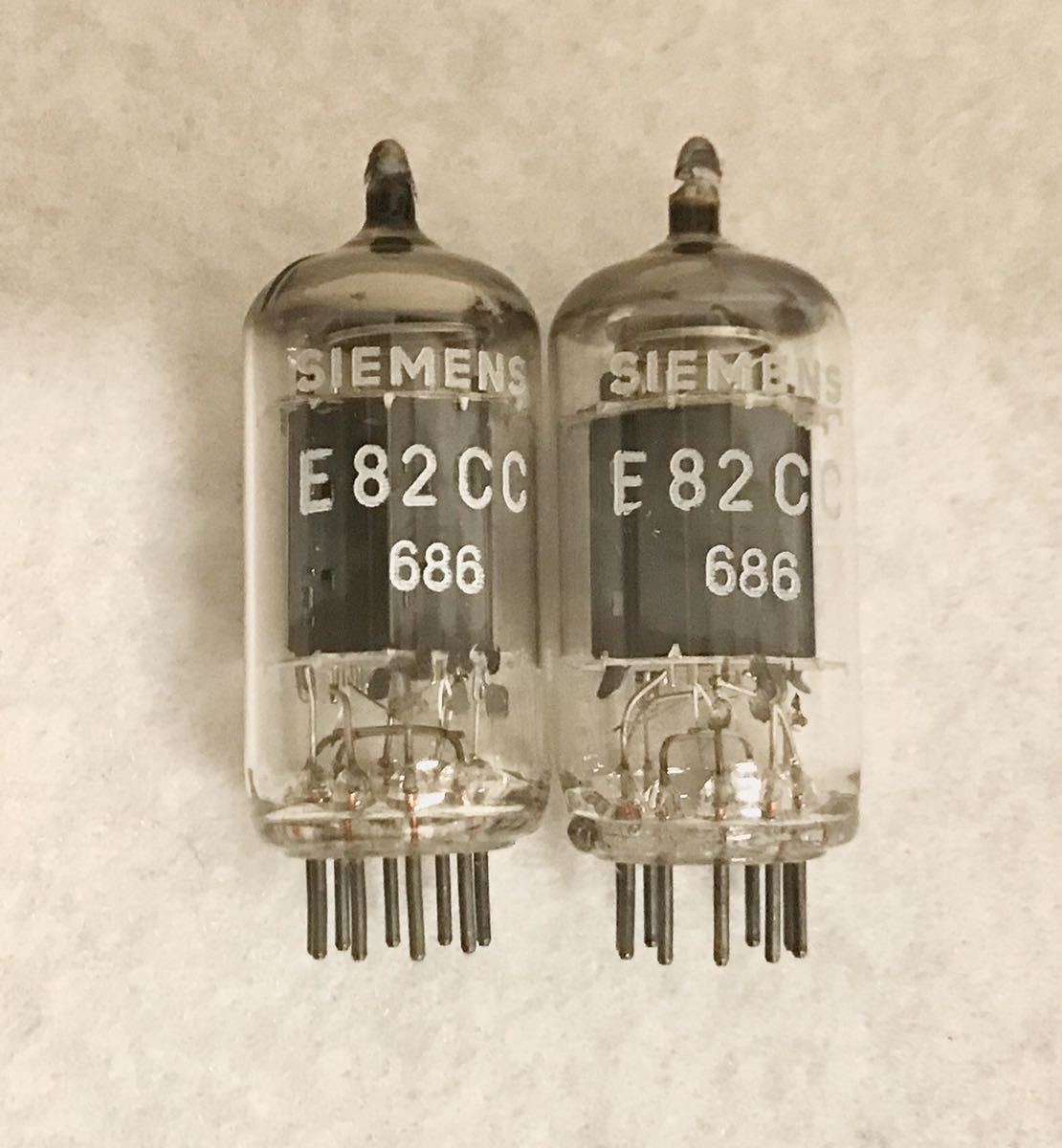 シーメンス E82CC 2本 同一ロット 使用少 検索用 siemens 12AU7 12BH7 双三極管(真空管)｜売買されたオークション情報、yahooの商品情報をアーカイブ公開 ...