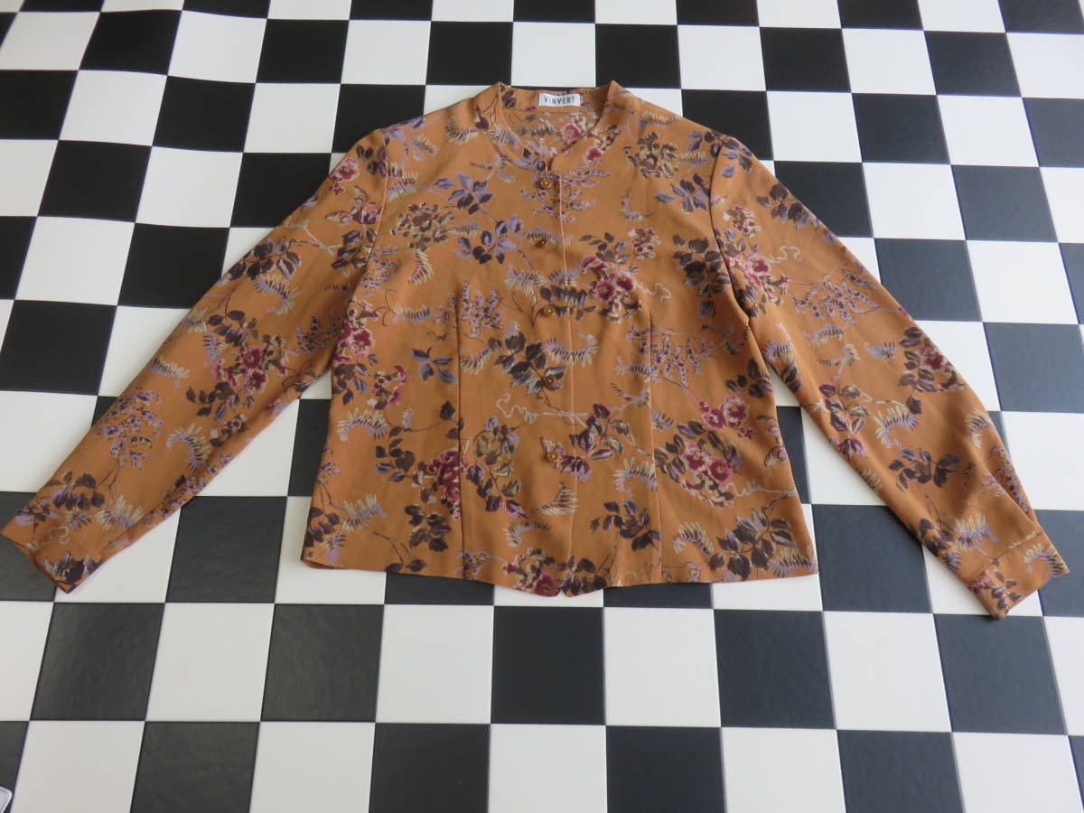 VINVERT バンベール ジャケット 花柄 サイズ11AR す0204(Lサイズ)｜売買されたオークション情報、yahooの商品情報をアーカイブ公開 - オークファン（aucfan.com）