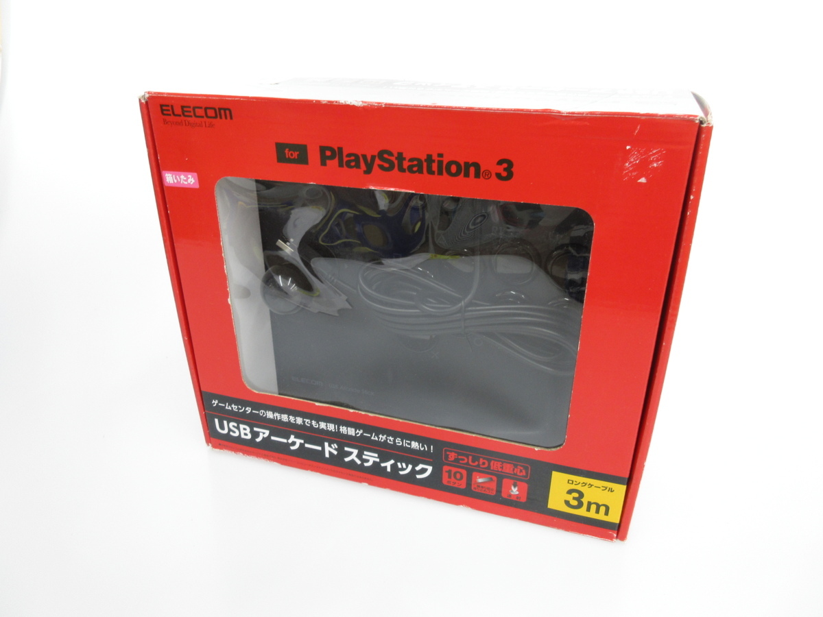 現状品 ELECOM PS3 USBアーケードスティック 10ボタン 連射機能搭載 ブラック JC-GMAS01BK み 6273(アクセサリ、周辺機器)｜売買されたオークション情報 ...