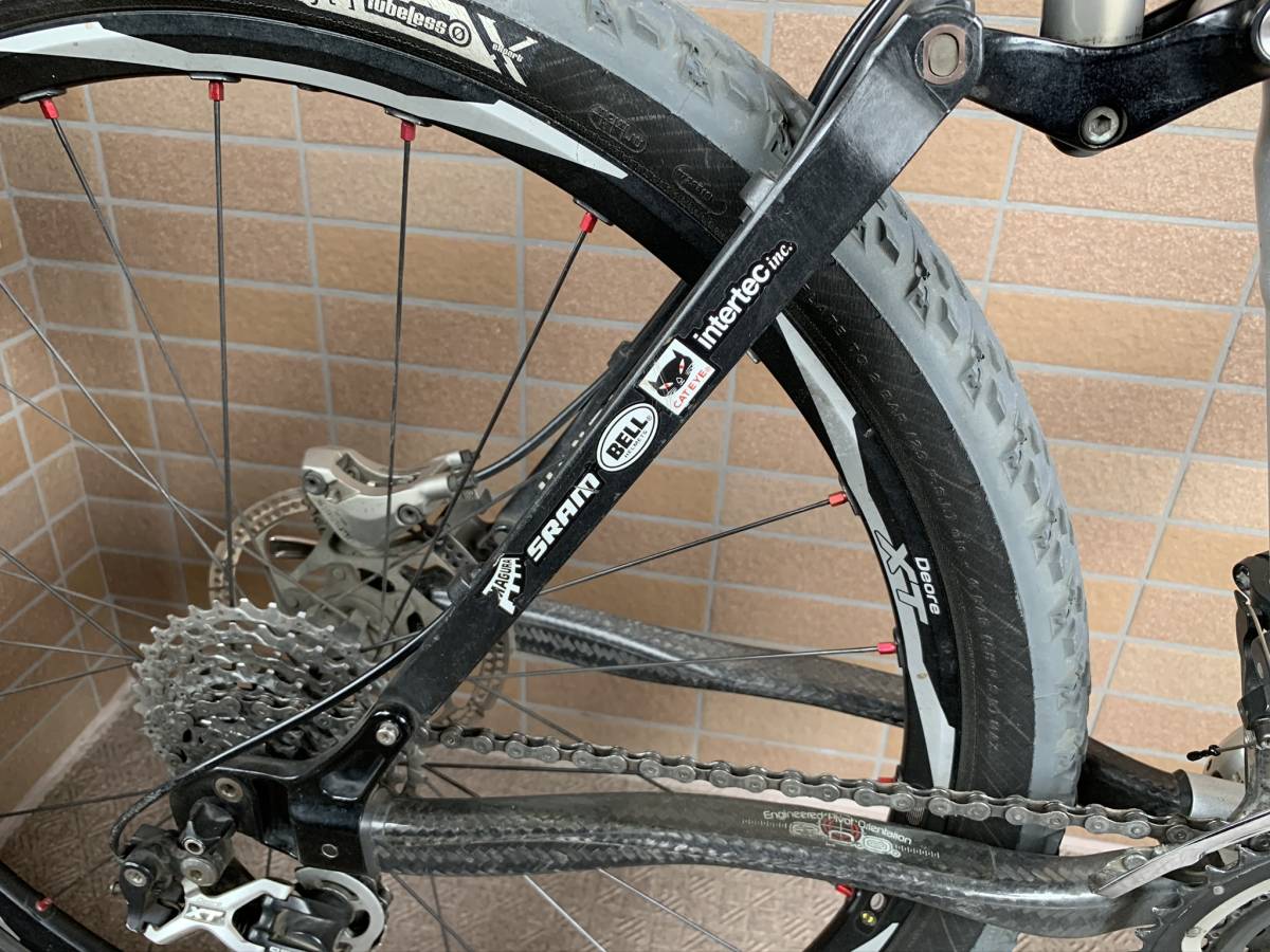 CANNONDALE SCALPEL HANDMADE IN USA 初代 M-size FOX FLORT 100/FOX FLOAT RP3 XTR/XT/LX 3x9s MICHELIN ...