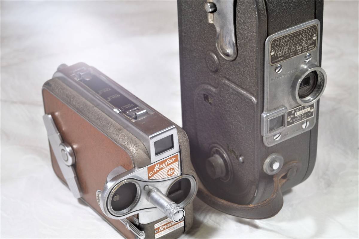 Keystone MODEL A-7 Meyfair MODEL K-55 16mmムービーカメラ USA製(8ミリ)｜売買されたオークション ...