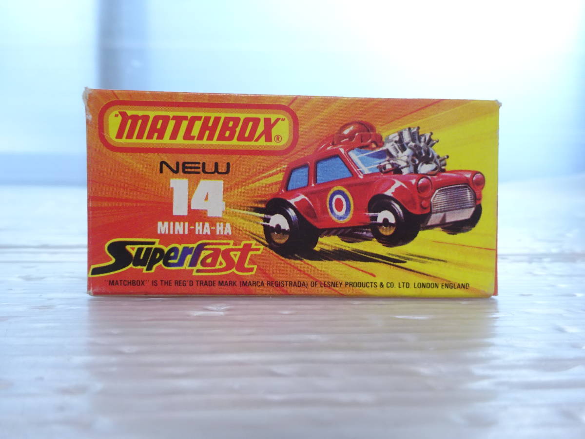 送60 1円 MATCHBOX Superfast NEW 14 MINI-HA-HA マッチボックス 当時物(マッチボックス)｜売買された ...