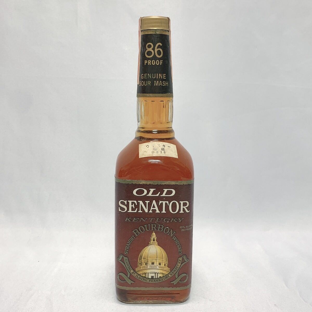 未開栓 オールド セネター 特級 750ml 43% バーボン OLD SENATOR ウイスキー 04-0527(バーボン)｜売買された ...