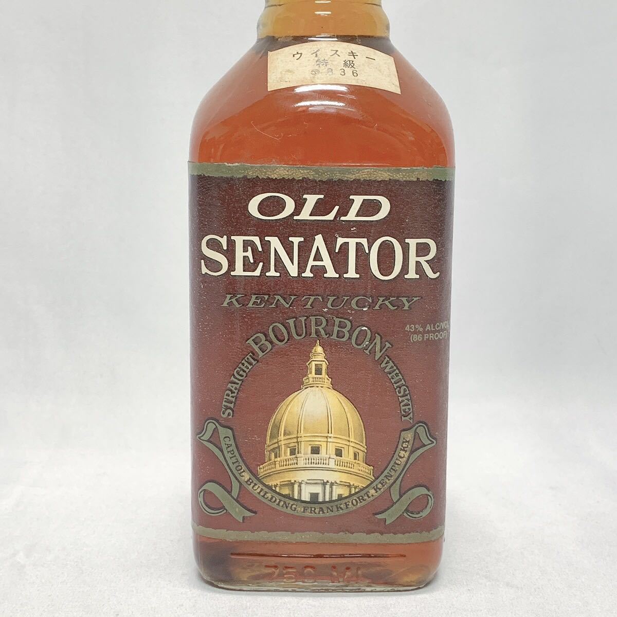 未開栓 オールド セネター 特級 750ml 43% バーボン OLD SENATOR ウイスキー 04-0527(バーボン)｜売買された ...