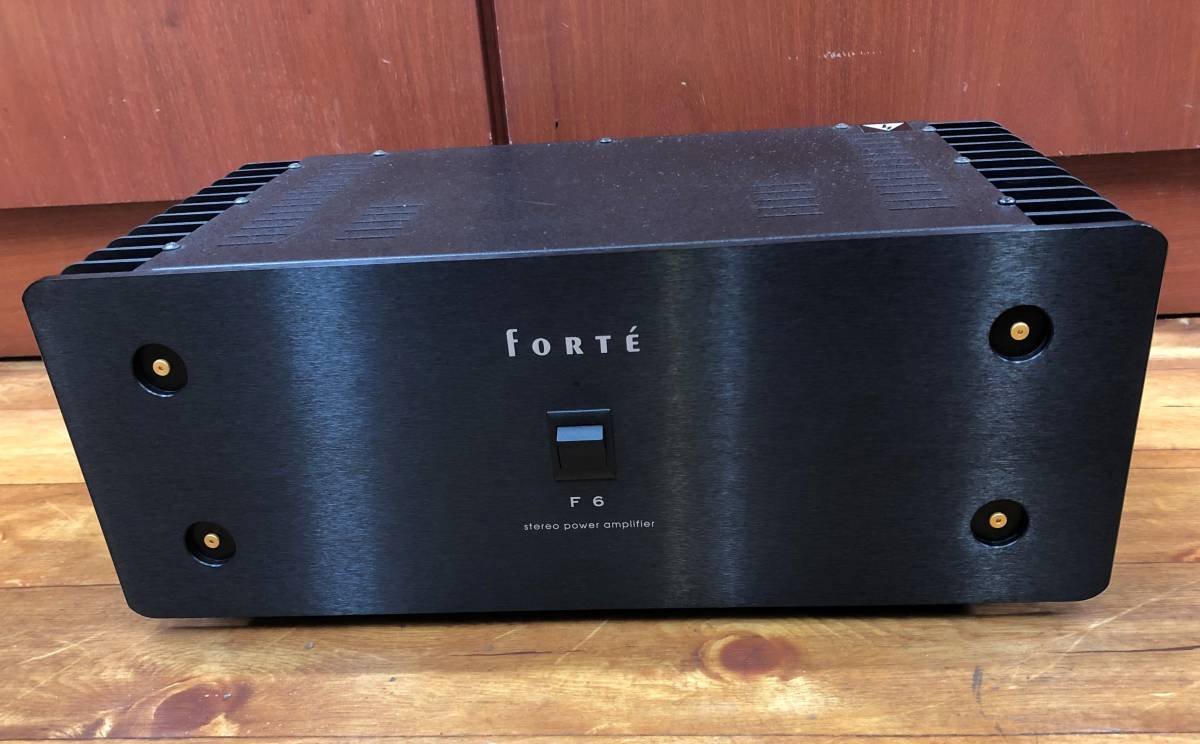 Forte Audio F6 ステレオパワーアンプ 定価480000円 フォルテオーディオ Threshold(一般)｜売買されたオークション ...