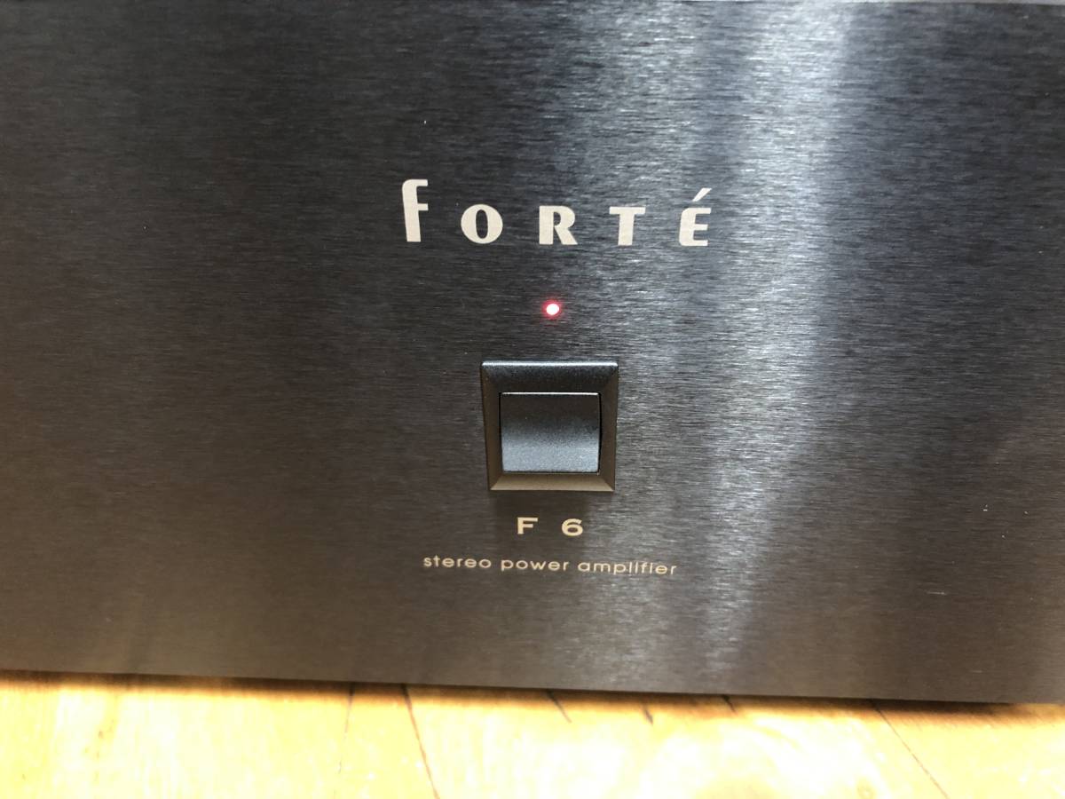 Forte Audio F6 ステレオパワーアンプ 定価480000円 フォルテオーディオ Threshold(一般)｜売買されたオークション ...