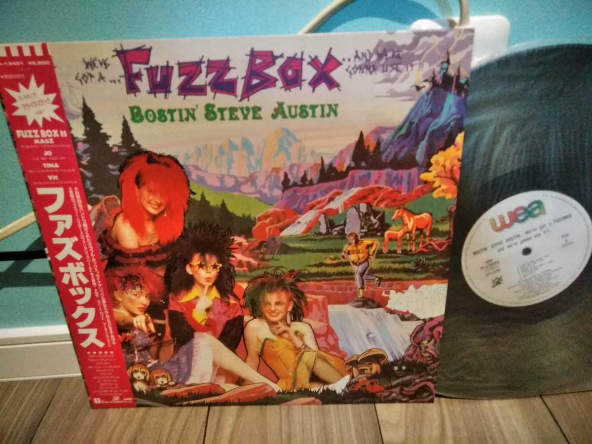 国内盤 帯付 FUZZ BOX / We've Got A Fuzzbox And We're Gonna Use It Bostin ...