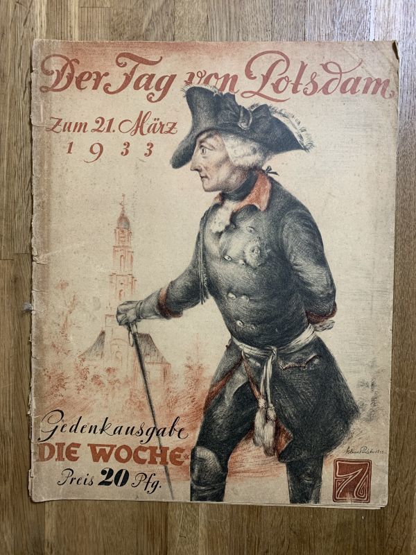 ポツダムの日 記念誌 ヒトラー Der Tag von Potsdam zum 21. Mrz 1933. Gedenkausgabe ...