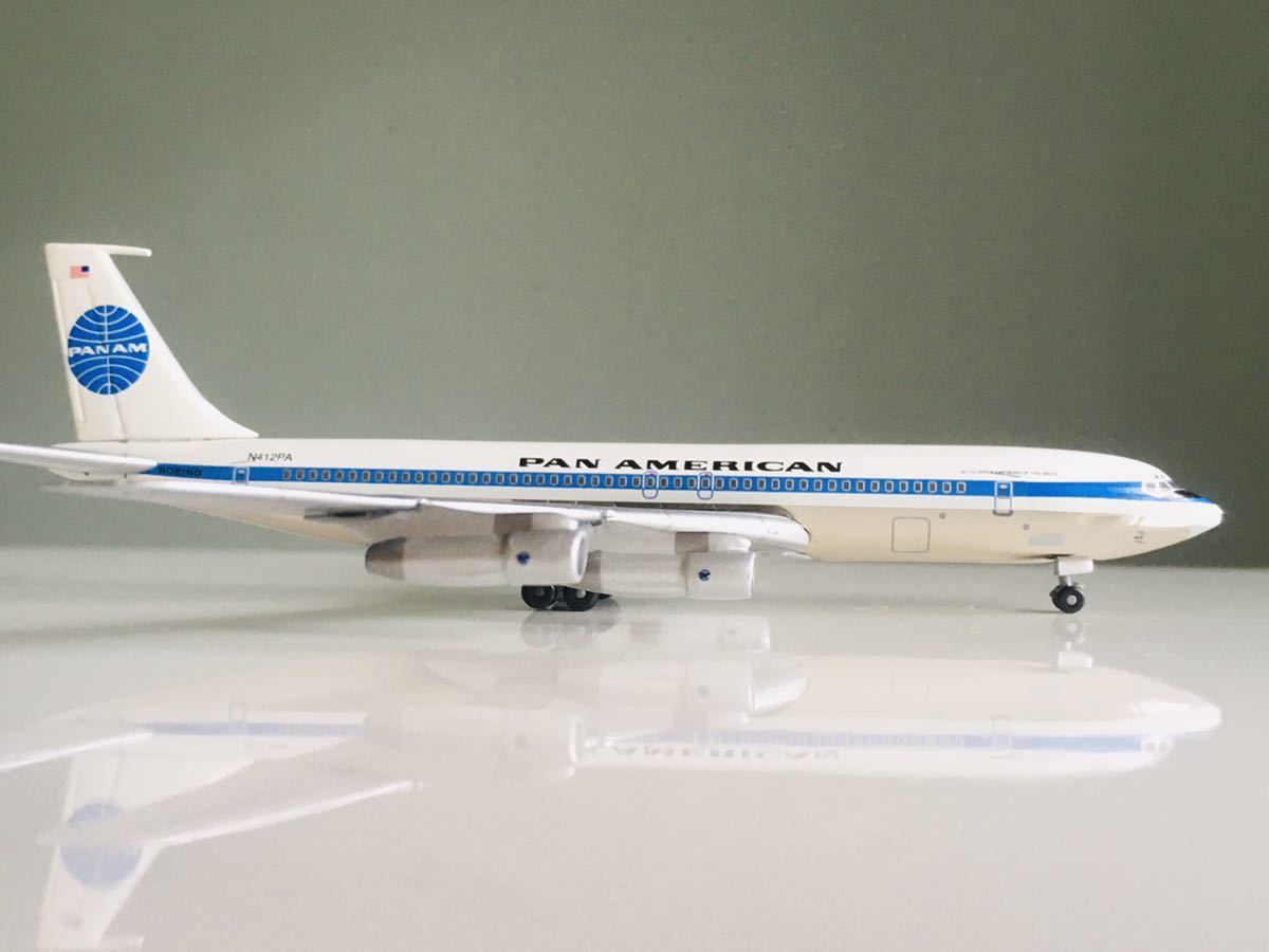 1/400 PAN AMERICAN WORLD AIRWAYS. Boeing 707-320 N412PA. “Jet Clipper ...