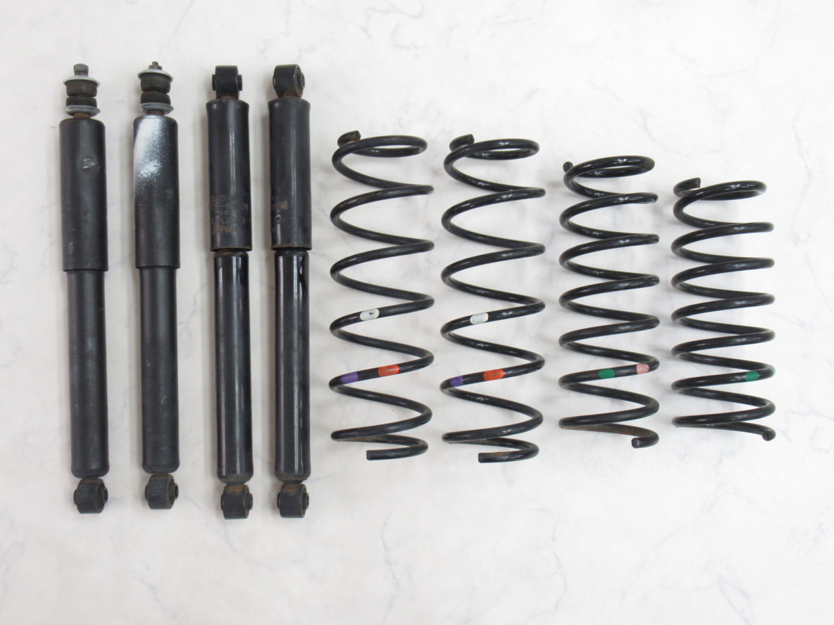 スズキJB23Wジムニー純正サスペンションキット 41600-81A01/41700-81A01 前後セット 品(サスペンションキット（一式 ...