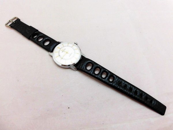 10015 TIMESTAR 腕時計 タイムスター 17石 銀色 文字盤銀色 手巻き メンズ アンティーク ビンテージ 動作可 除菌 ...