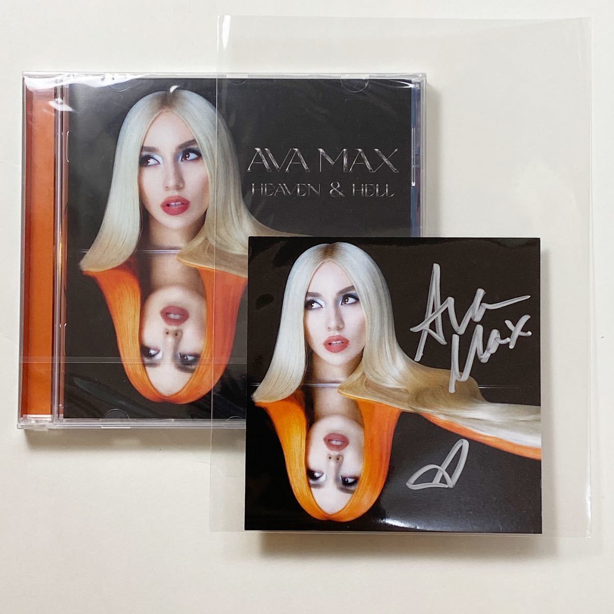 直筆サイン付き Ava Max Heaven & Hell 輸入盤 CD エイバ マックス ヘヴン＆ヘル Sweet but psycho(A ...