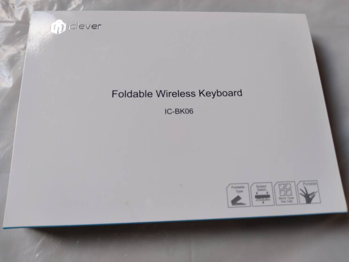 iClever 折りたたみ式Bluetoothキーボード IC-BK06(ワイヤレスキーボード)｜売買されたオークション情報、yahooの商品情報をアーカイブ公開 - オークファン ...