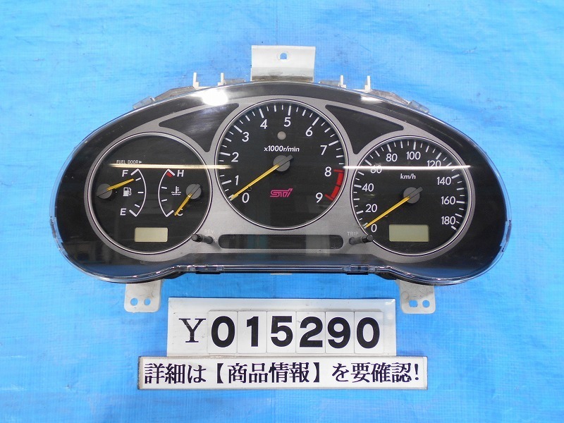 GDB インプレッサ WRX STi A型 B型 丸目 スピードメーター イルミ加工 LED 15290(計器、追加メーター本体)｜売買された ...