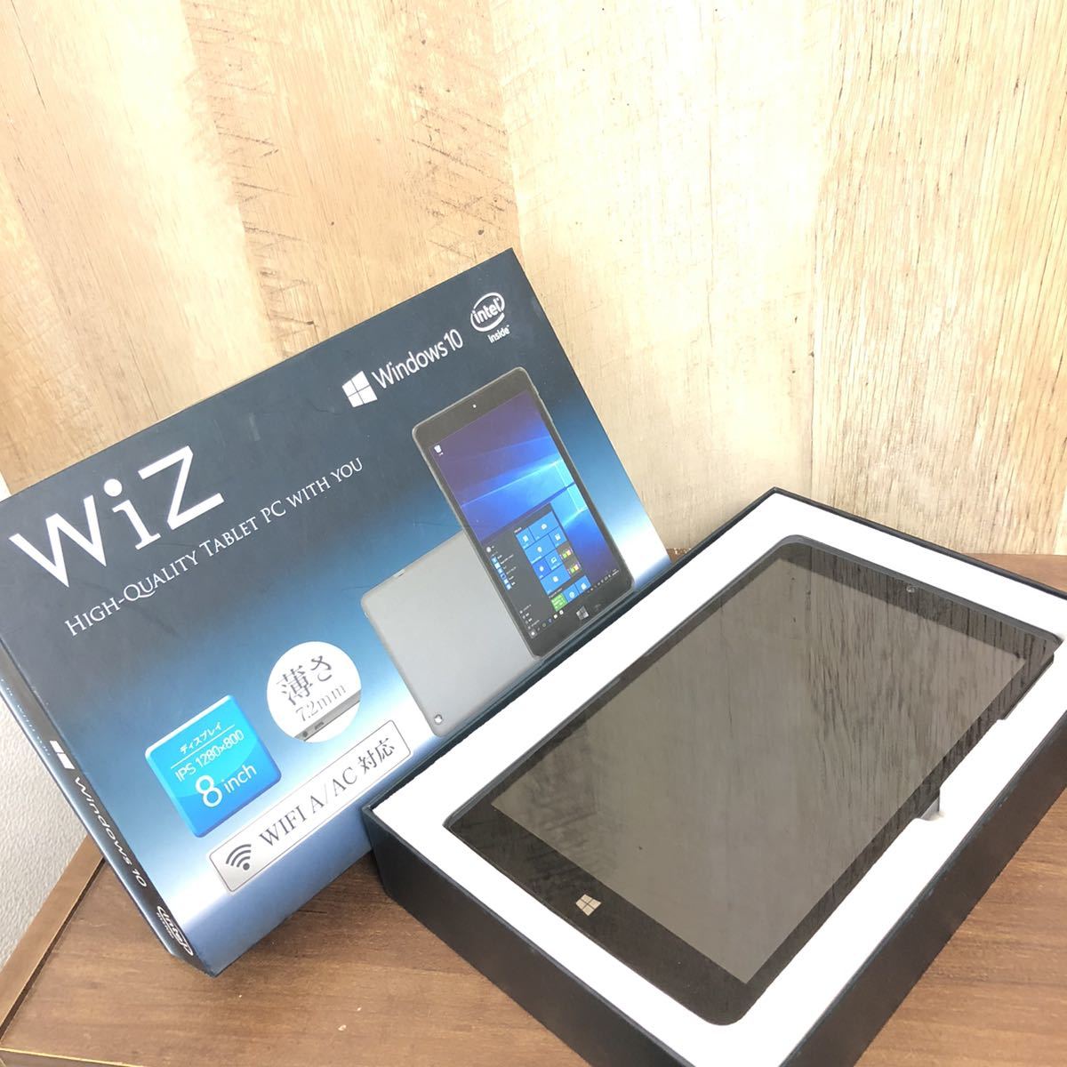 1000円スタート Wifiモデル KEIAN WiZ KBM85-B ウィズ intel インテル Windows10 32GB 8インチ ...