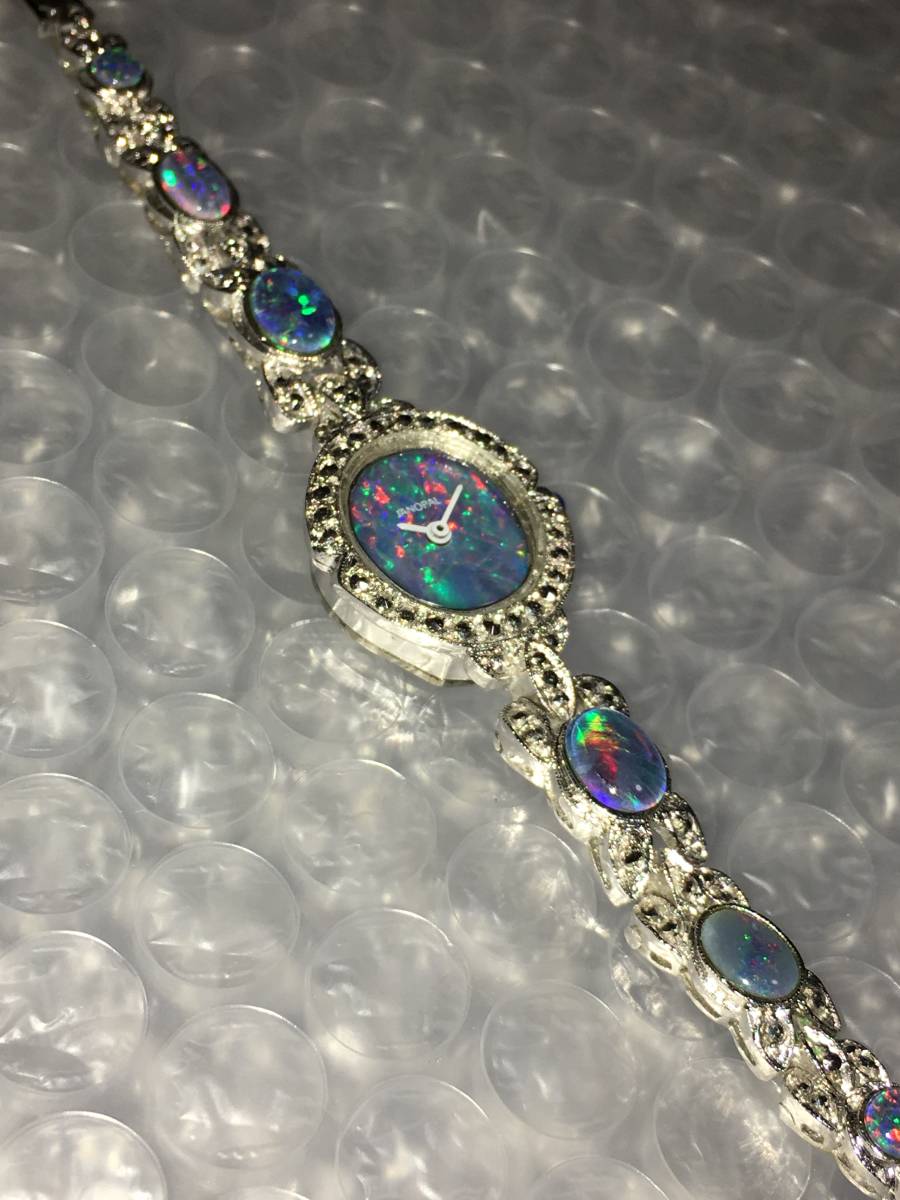 JANOPAL マーカサイトベゼル＆オパール文字盤 ベルト 品(2針（時、分）)｜売買されたオークション情報、yahooの商品情報をアーカイブ公開 - オークファン（aucfan.com）