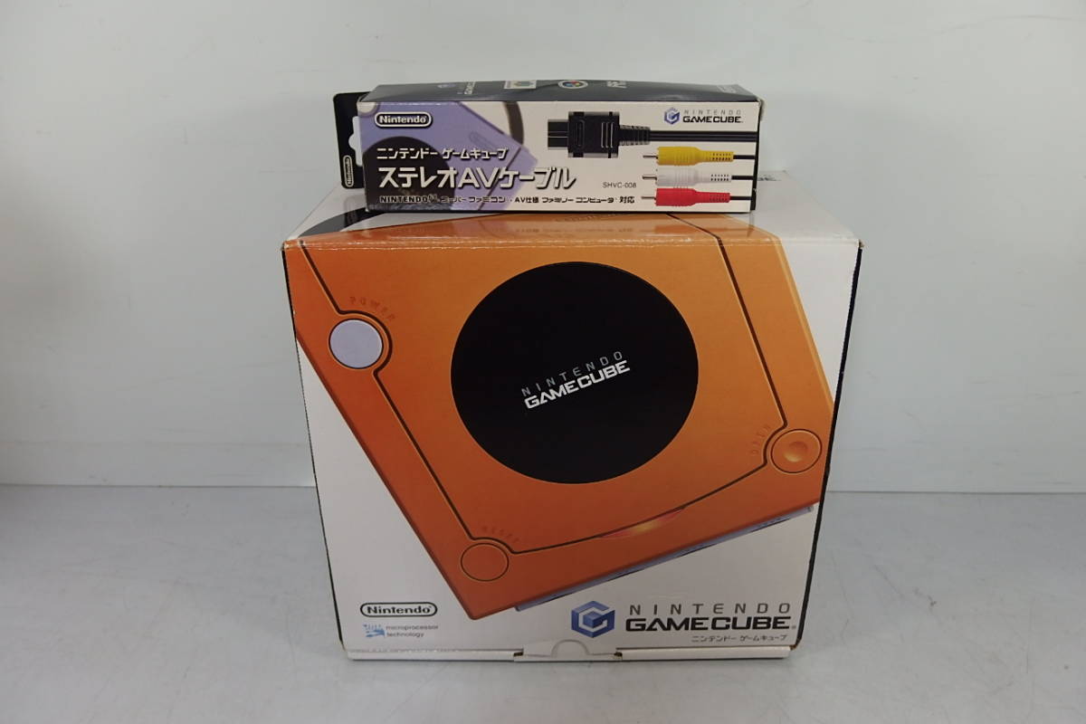任天堂 ニンテンドー NINTENDO GAMECUBE GC ゲームキューブ 本体 DOL-101 DOL-S-OA オレンジ ニンテンドウ ...