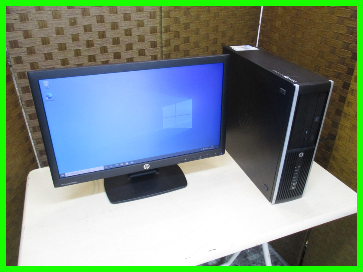 HP デスクトップ パソコン Compaq Pro 6300 SFF LE2002x 20インチ モニターセット Windows10 Pro ...
