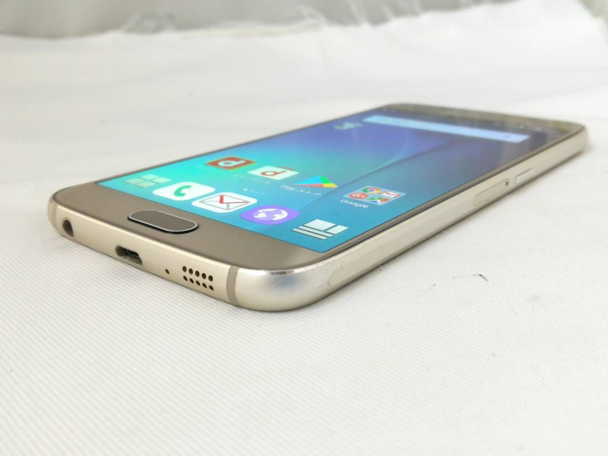 じゃんぱら神戸店 SAMSUNG docomo GALAXY S6 SC-05G Gold Platinum(サムスン)｜売買された ...