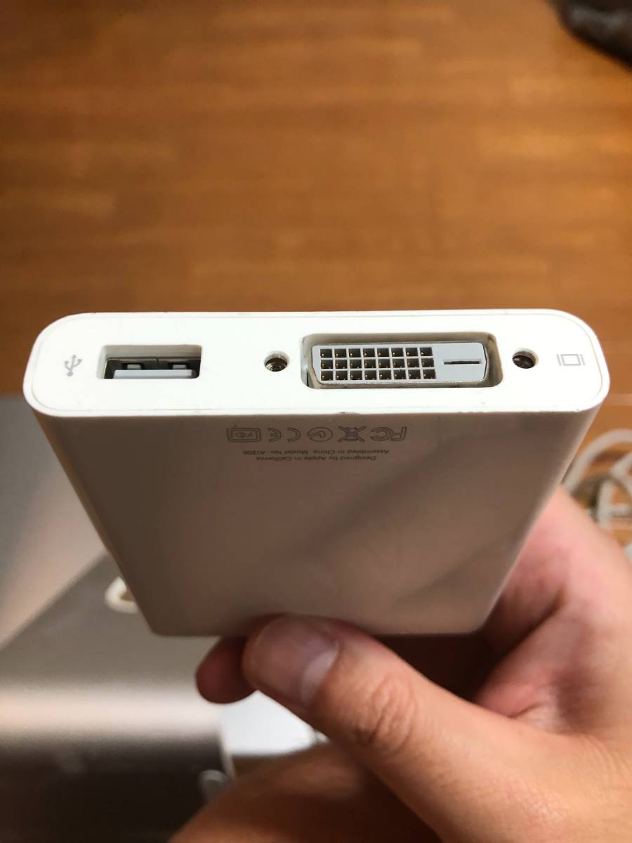Apple Cinema HD Display Model No. A1082 M9178J/A 23inch DVI接続 Apple純正 ...