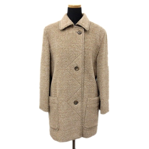 モングレ MON GRE FEMME 起毛 コート ジャケット ウール ステンカラー アルパカ混 9AR ベージュ レディース/11(その他)｜売買されたオークション情報、yahooの商品情報 ...