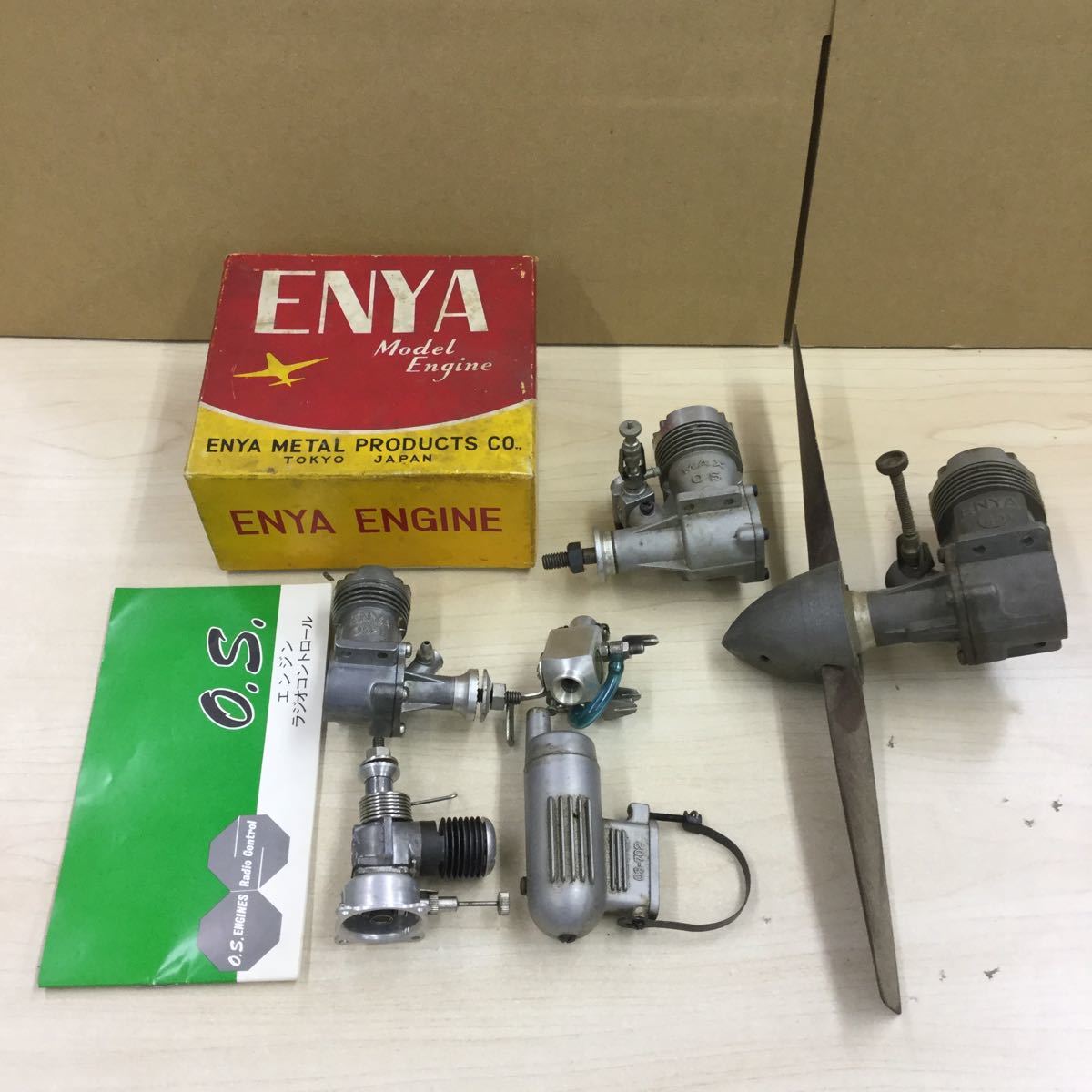 ENYA エンヤ 09-Ⅱ 45 MODEL 6001 049 MAX OS 20 など エンジン パーツ ジャンク品(エンジン)｜売買された ...