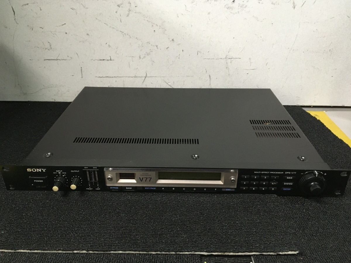 SONY DPS-V77 ソニー マルチエフェクトプロセッサ(エフェクター)｜売買されたオークション情報、yahooの商品情報をアーカイブ公開 ...