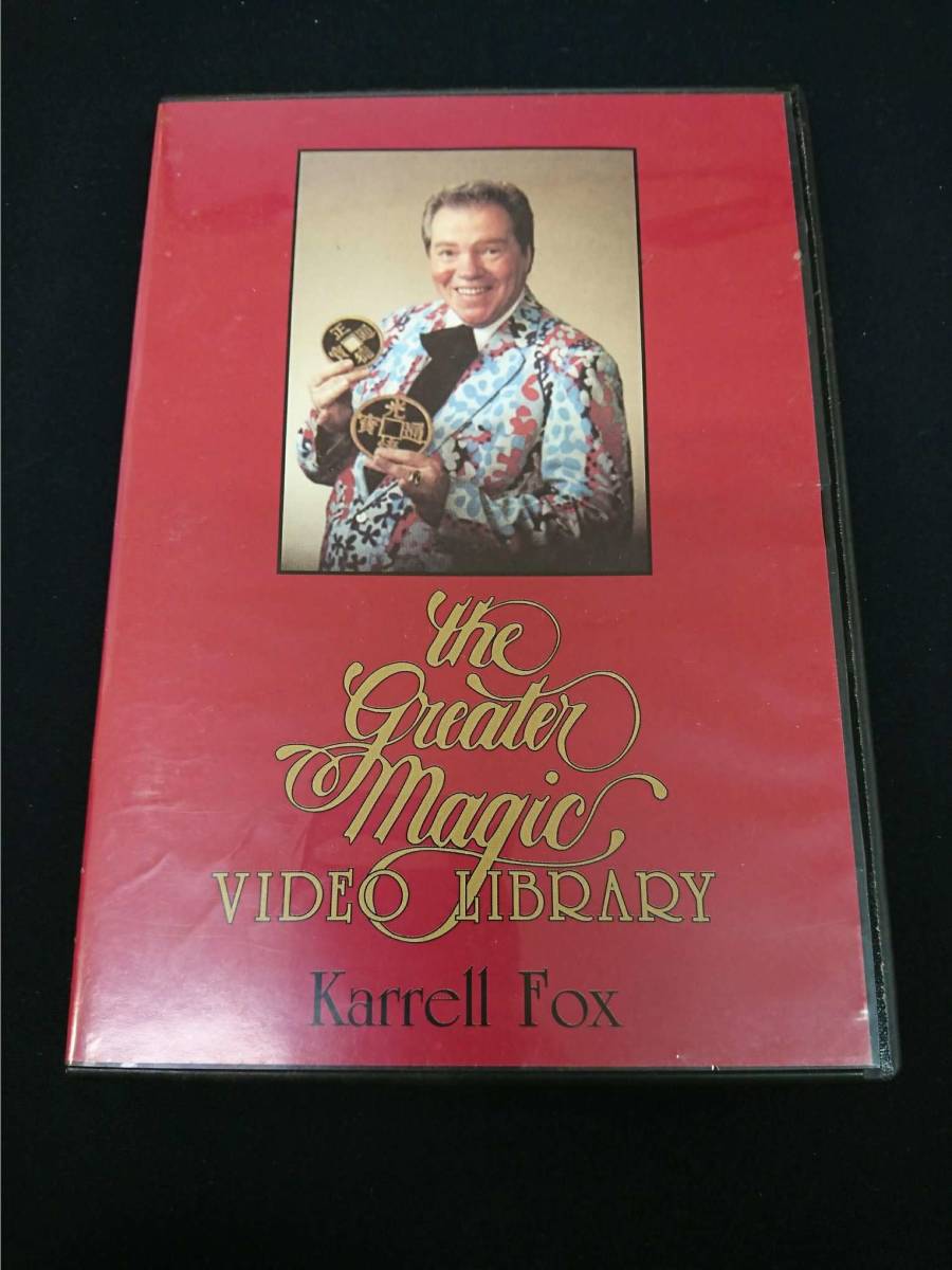 679 手品 Karrell Fox DVD マジック マニュアル レクチャー トリック 飲み会 かくし芸 宴会芸(マニュアル)｜売買された ...