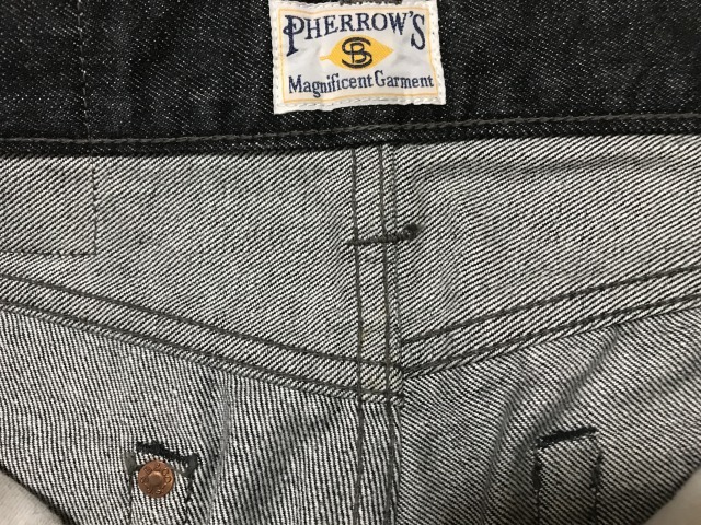 Pherrow's/pherrows フェローズ STORMY BLUE ストーミーブルー LOT 441C デニムパンツ ブラック 29 BJBJ.AJ(ジーンズ)｜売買されたオークション ...
