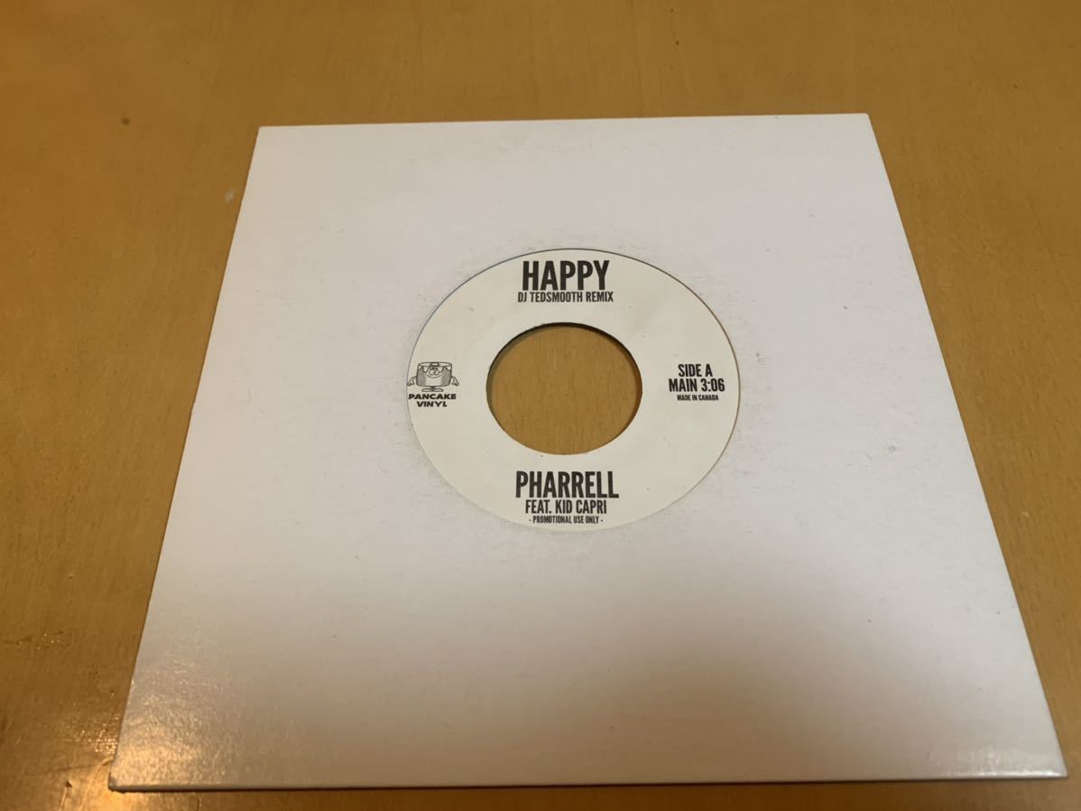 レア プロモ 45 Happy Ted Smooth Remix / PHARRELL WILLIAMS rap45 hiphop koco ...