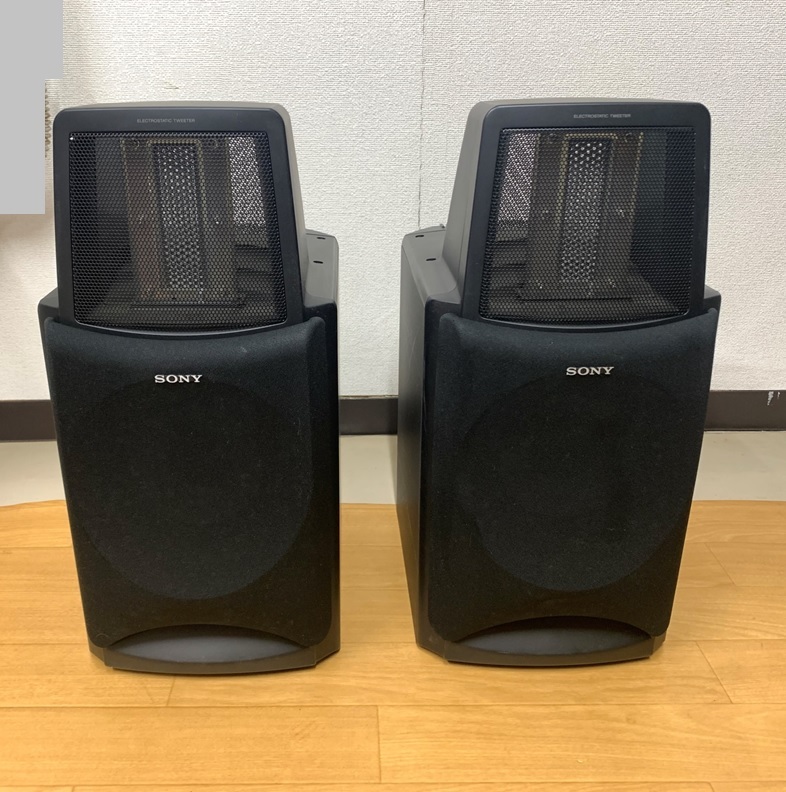 SONY ソニー システムコンポ MHC-S90C用 スピーカー SA-S900 ペア 箱付 PRO pixy ELEESTAT オーディオ ...