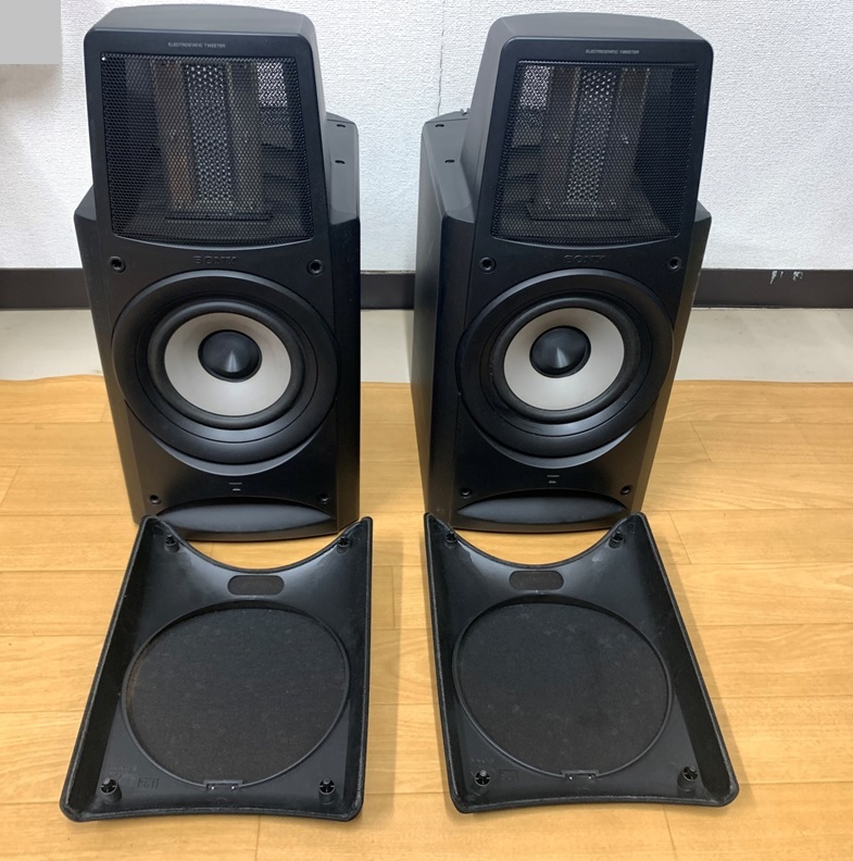 SONY ソニー システムコンポ MHC-S90C用 スピーカー SA-S900 ペア 箱付 PRO pixy ELEESTAT オーディオ ...