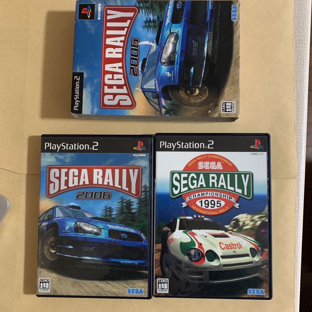 ps2 セガラリー2006 初回限定版 セガラリーチャンピオンシップ Sega Rally 2006 + Sega Rally ...