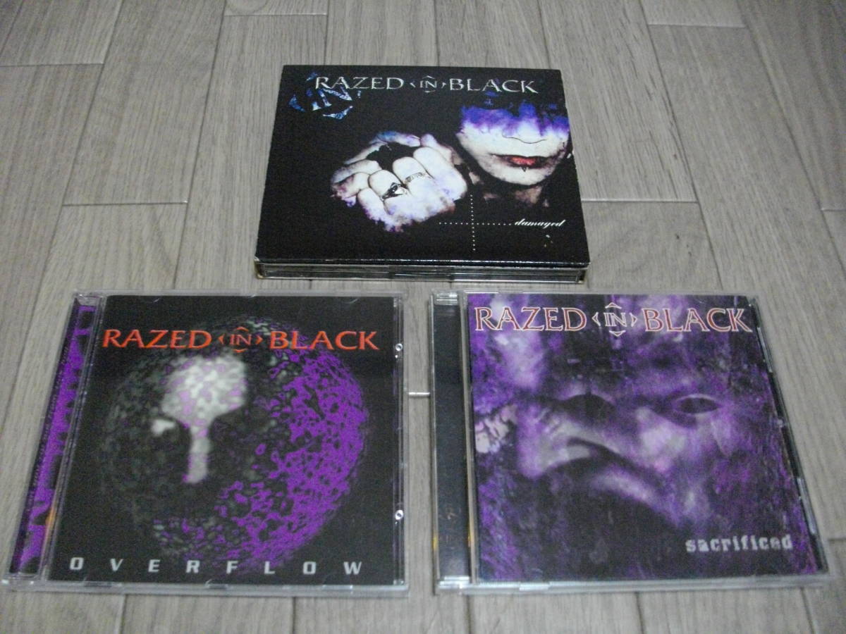 Razed In Black 1997-2003年 CD3枚セット Industrial EBM Gothic KMFDM Nine Inch ...