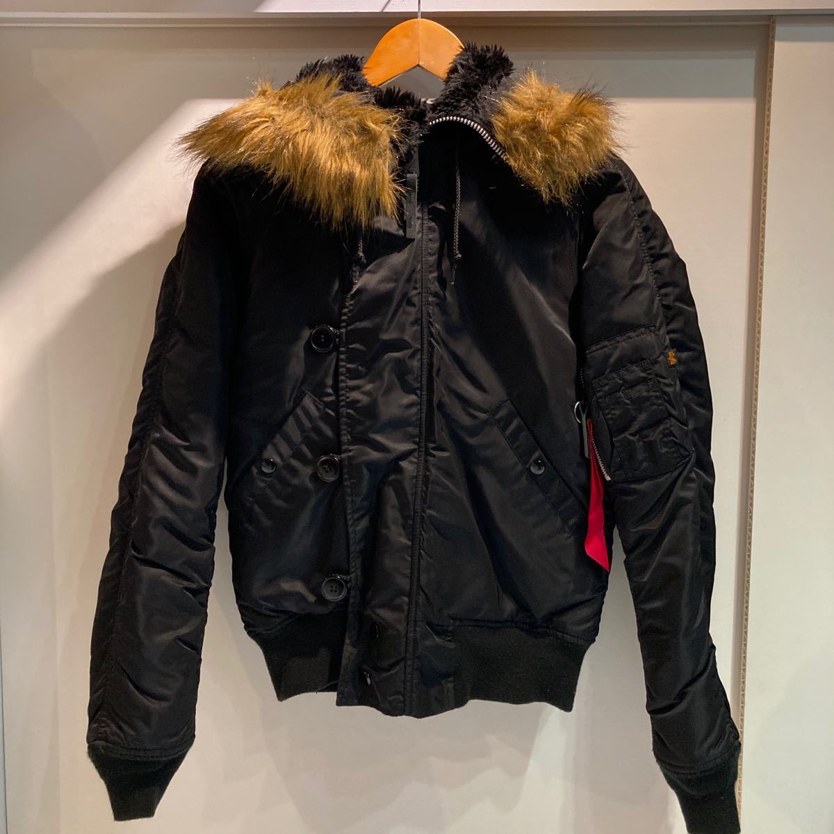 ALPHA/N-2B/タイトフィットシリーズ/SIZE：S/フライトジャケット/N2B/ファージャケット/アルファ(Sサイズ)｜売買されたオークション情報、yahooの商品情報をアーカイブ公開 ...