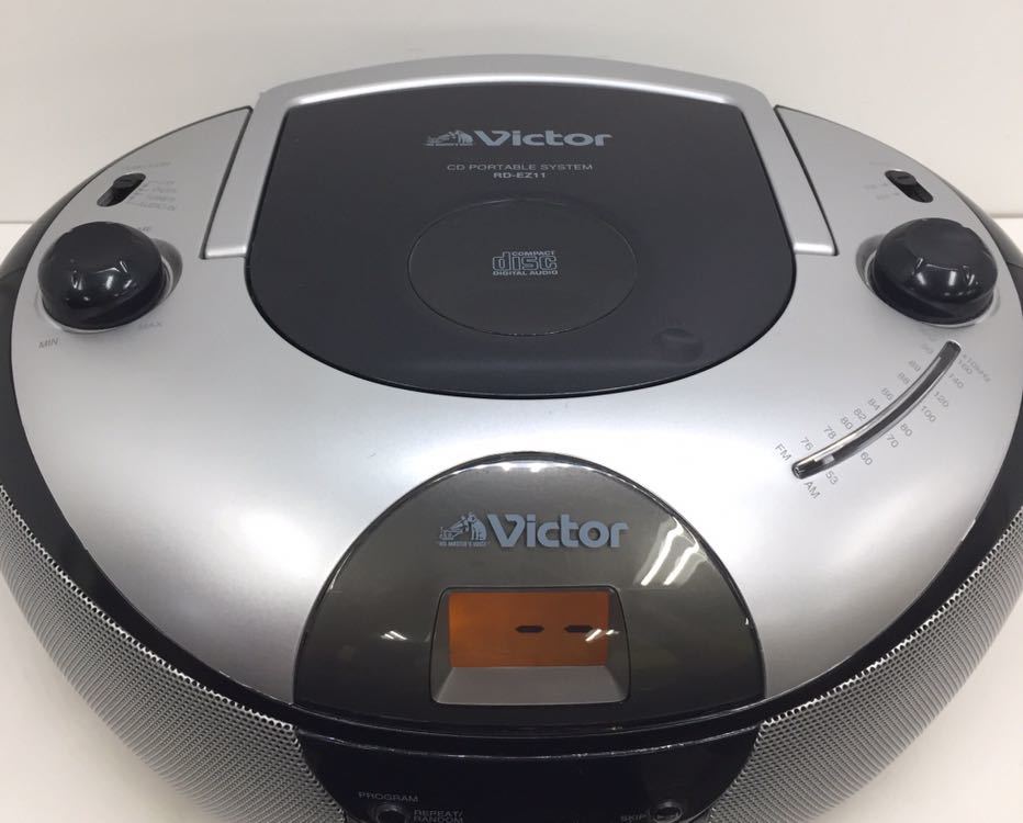 Victor ビクター CD PORTABLE SYSTEM RD-EZ11-S CDデッキ(一般)｜売買されたオークション情報、yahooの商品情報をアーカイブ公開 - オークファン ...