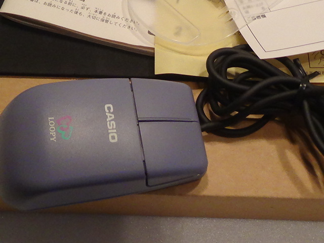 CASIO カシオ LOOPY ルーピー PC COLLECTION パソコンコレクション マウスセット XK-502MSET 箱 説明書付き ...