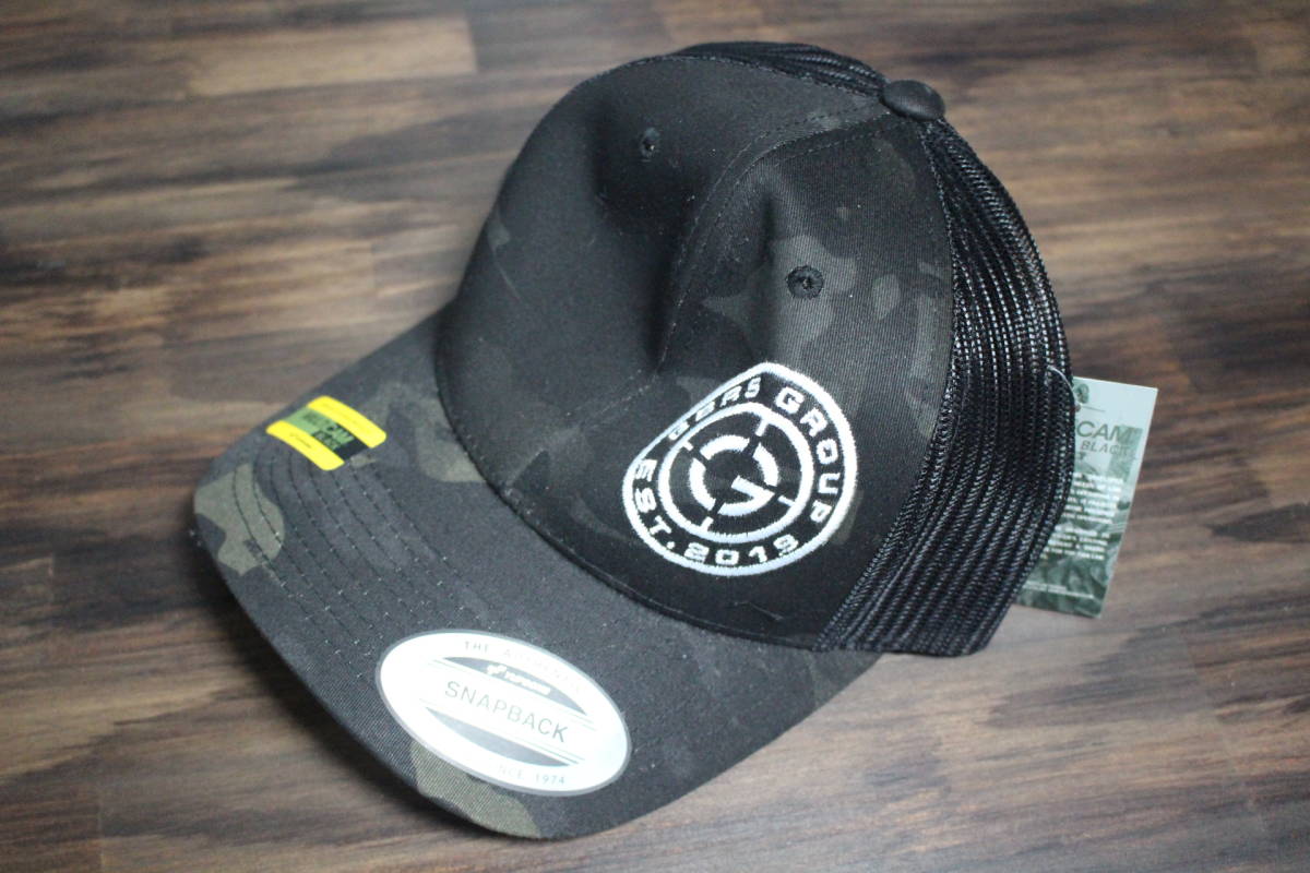 GBRS Group Trucker Hat マルチカムブラック 〇 SEAL DEVGRU MULTICAM BLACK DG MLCS ...