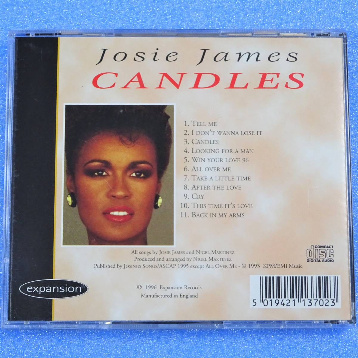 CD ジョシー ジェームス JOSIE JAMES / CANDLES UK盤 1996年 ソウル R&B(R&B、ソウル)｜売買された ...